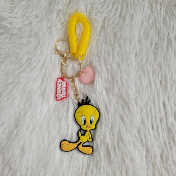 Warner Bros. | Accessories | Looney Toons Tweety Bird Keychain | Poshmark
